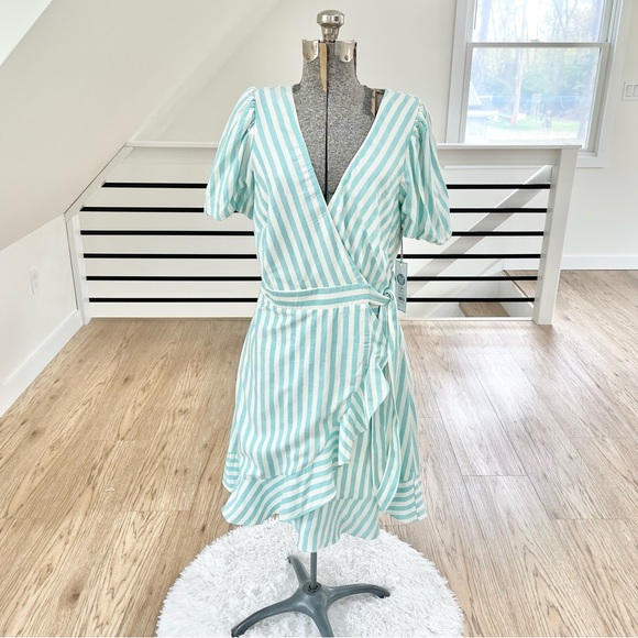 Draper James | Dresses | Nwt Xs S M Draper James Turquoise Blue And ...